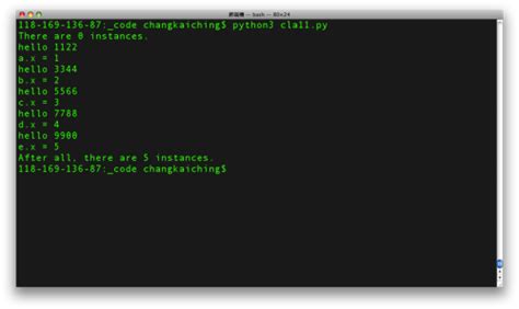 程式語言教學誌 Fb Youtube Pydoing Python 31 快速導覽 類別屬性與實體屬性