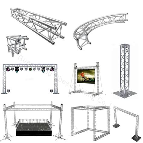 Square Goal Post Stage Concert Aluminum Truss Durable Truss 1 Meter