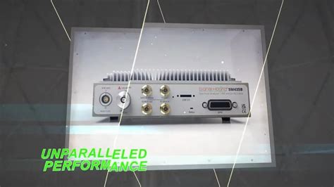 Real Time Spectrum Analyzer And Monitoring Receiver Sm435b For Industrial At Rs 2400000 Piece In