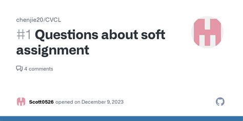 Questions About Soft Assignment · Issue 1 · Chenjie20cvcl · Github