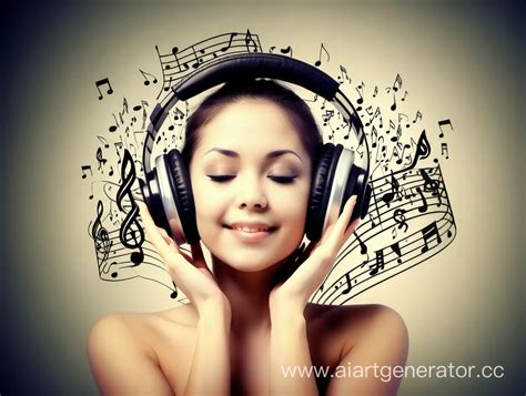 Impact Of Music On Human Psyche Enhancing Mental Wellbeing Through Positive Tunes Ai Art Generator