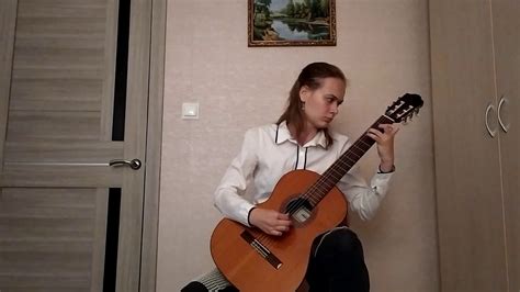 Тонкая рябина на гитаре Youtube