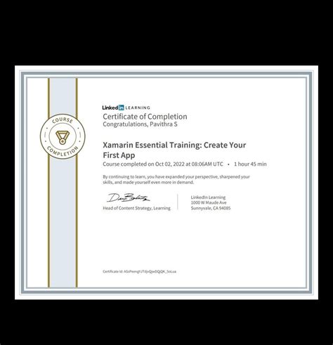 Pavithra S On Linkedin Xamarindeveloper Android Ios Training