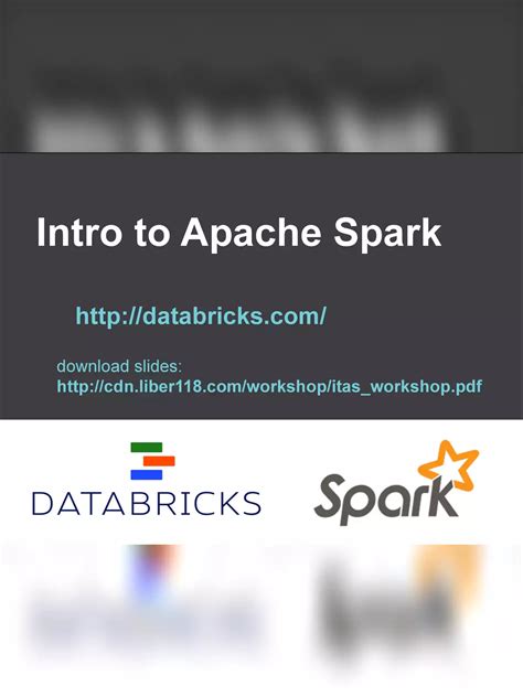 Apache Spark Introduction Pdf Instapdf