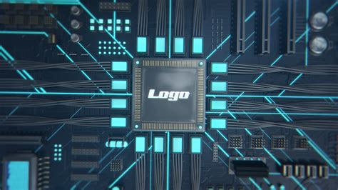 CPU D Technology Logo Intro After Effects Template Behance