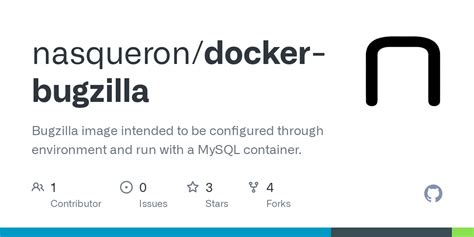 GitHub Nasqueron Docker Bugzilla Bugzilla Image Intended To Be Configured Through Environment