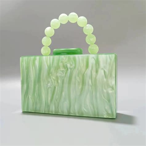 Acrylic Clutch Bag Add Sparkle To Your Style Instantly
