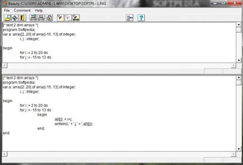 Source Code Beautifier And Commentor Download Softpedia