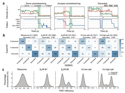 Deep Learning Based Fragmentation Approach For Single Molecule Fluorescence Event Identification