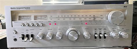 Modular Component Systems Mcs 3233 Vintage Stereo Receiver Reverb