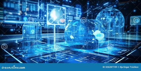 Advanced Cnc Machine Control Panel With Digital Displays Showing Data