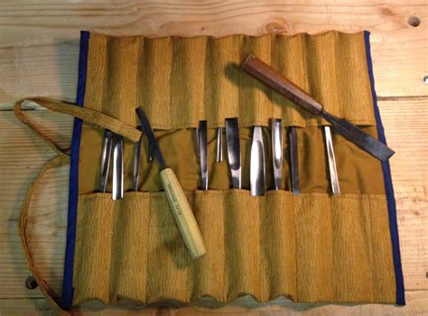 New Chisel Roll Badger Woodworks New Chisel Roll Badger Woodworks