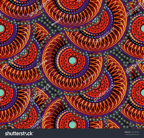 Seamless African Geometric Pattern Stock Vector Shutterstock