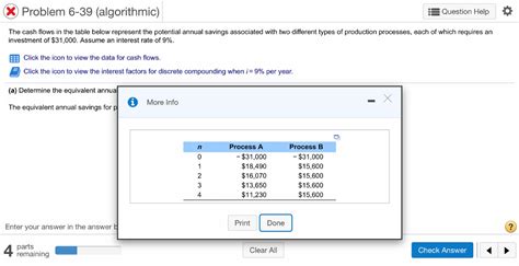 Solved Problem 6 39 Algorithmic Question Help The Cash