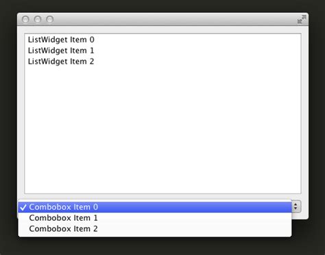 Python How To Drag And Drop From ListWidget Onto ComboBox Stack