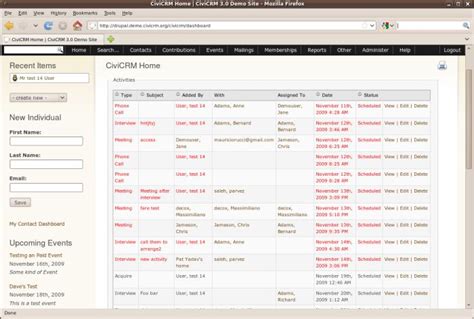 CiviCRM CRM Software LinuxLinks