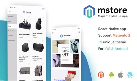 Mstore Magento The Complete React Native App For Magento 2 By Inspireui
