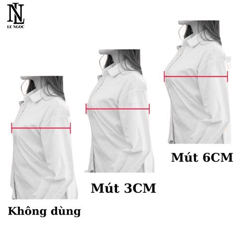 Áo Dán Nâng Ngực Đệm Dày 6cm Giúp Tạo Khe Cho Vòng 1 Căng Tròn Lê Ngọc