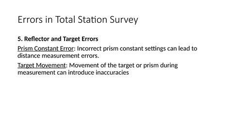 Total Station For Surveying Components Principals Applications And Working PPTX