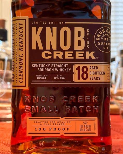 Knob Creek 18 Year Bourbon Bourbon Obsessed℠