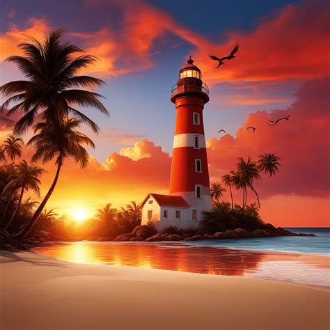 Ai 생성 등대 해변 Pixabay의 무료 이미지 Pixabay