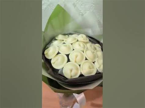 Букет из шоколадных пельменей - YouTube