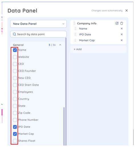 Create A Custom Data Panel Deepvue