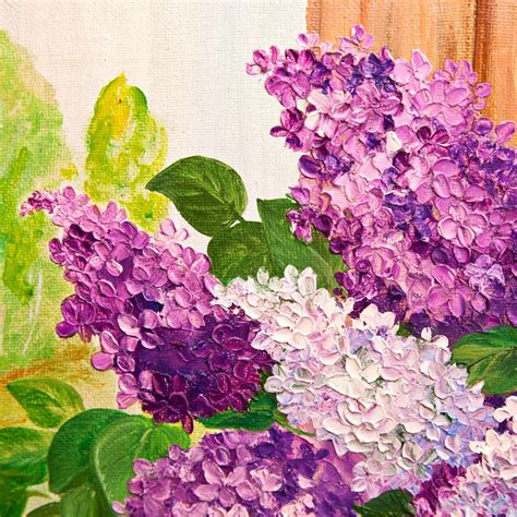 Как Нарисовать Сирень Гуашью 56 Фото