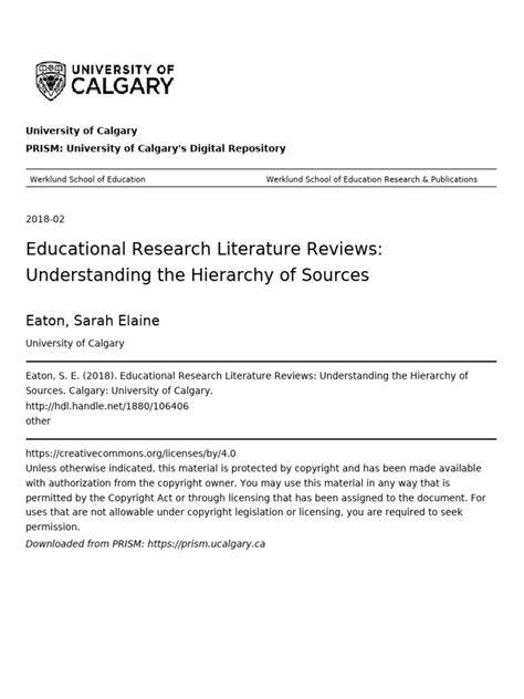 Hierarchy Of Sources By Eaton Download Free Pdf Wikipedia Credibility
