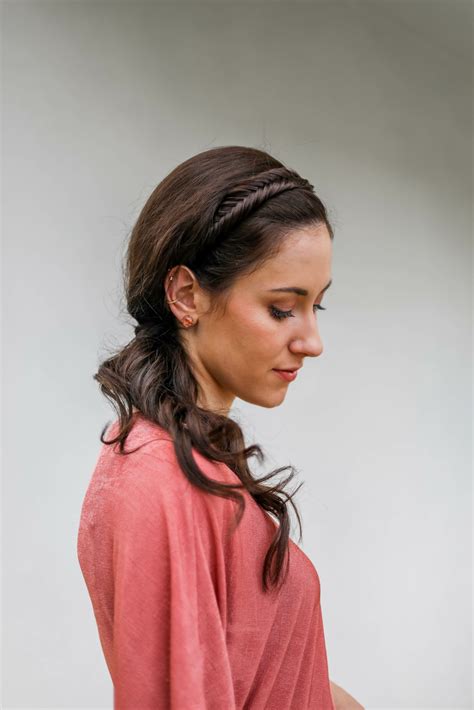 My Second Easy Hair Hack Literally A Braid Headband