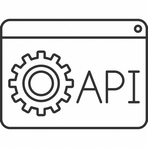 Application Programming Interface Software Protocol Icon Download