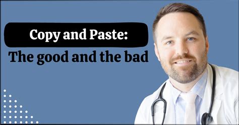 Copy And Paste The Good And The Bad