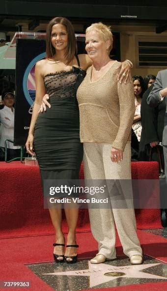 Actress Halle Berry And Mother Judith Ann Hawkins Attend The Ceremony