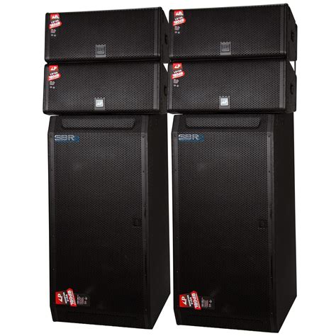 Lane Pro X Array Monster 218 Line Array Sbr Pro Sound