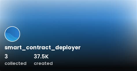Smartcontractdeployer Profile Opensea