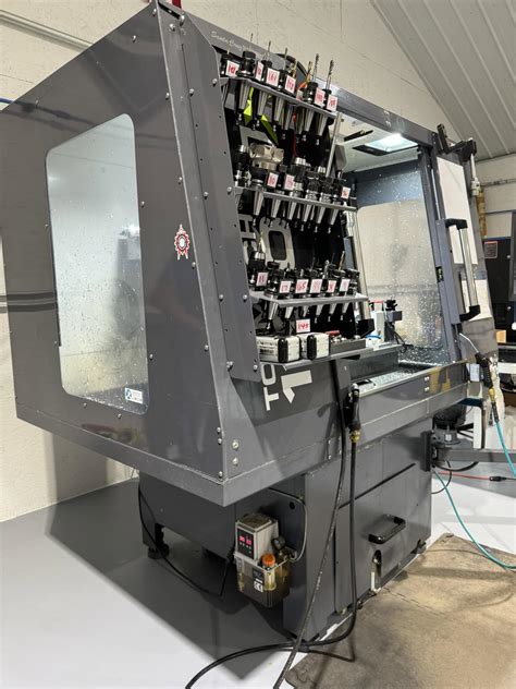 Tormach 1100mx Cnc Mill 2020 12 Tool Atc Microarc 4th Axis Probe Tool Presetter With Air