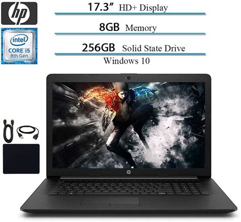 HP 17 I5 8265U UHD Graphics 620 17 3 HD 1600 X 900 TN 256GB PCIe SSD 8GB DDR4