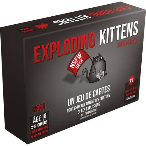 Acheter Exploding Kittens Nsfw Edition Jeu De Société Exploding