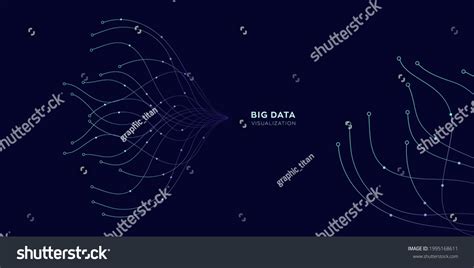 Abstract Vector Explosion Lines Equalizer Circular Stock Vector