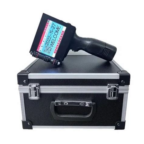 handy portable thermal inkjet printer expiry date batch coding printing machine at best price in