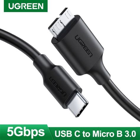 Ugreen Usb 3 0 Type B Usb C Cable Ugreen External Hard Disk Cable Usb Type C Aliexpress