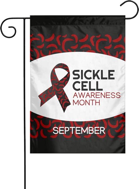 Sickle Cell Awareness Month Garden Flag Perfect Decoration