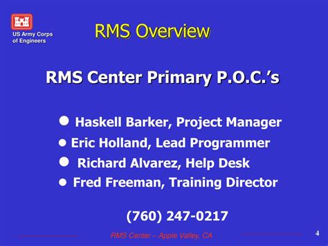 PPT RMS Overview PowerPoint Presentation Free Download ID