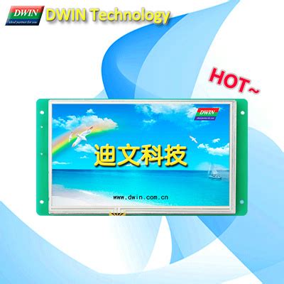 7 0 Inch Smart Uart Interface TFT LCD Module HMI Touch Screen Optional Dmt80480c070 02W