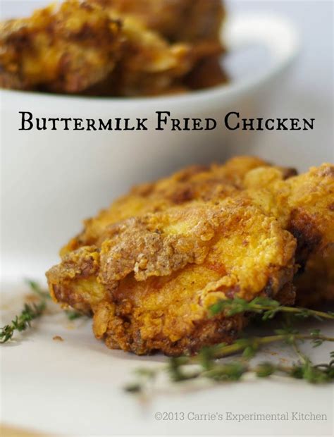 Buttermilk Fried Chicken Carries Experimental Kitchen