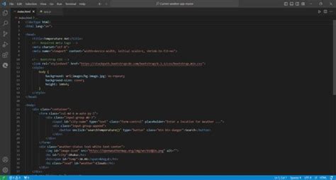 Rajsee Sonwani On Linkedin Completed The Task Given By Bharat Intern To Build A Weather Website