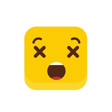Dead Emoji Icon Design Vector 14025559 Vector Art At Vecteezy