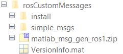 Register Ros Custom Messages To Matlab Matlab Simulink