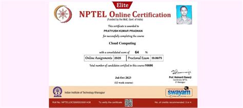 Pratyush Kumar Pradhan On Linkedin I Have Successfully Completed Cloud