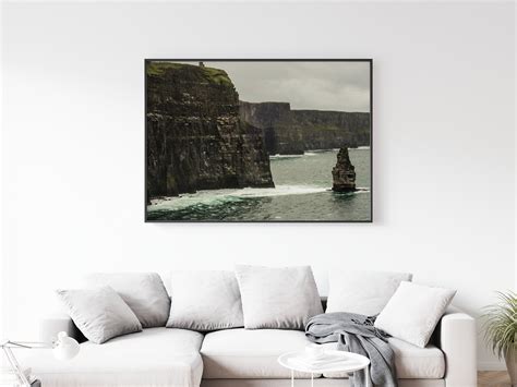 Cliffs Of Moher In Ireland Printable Wall Art Digital Photography For Print High Resolution